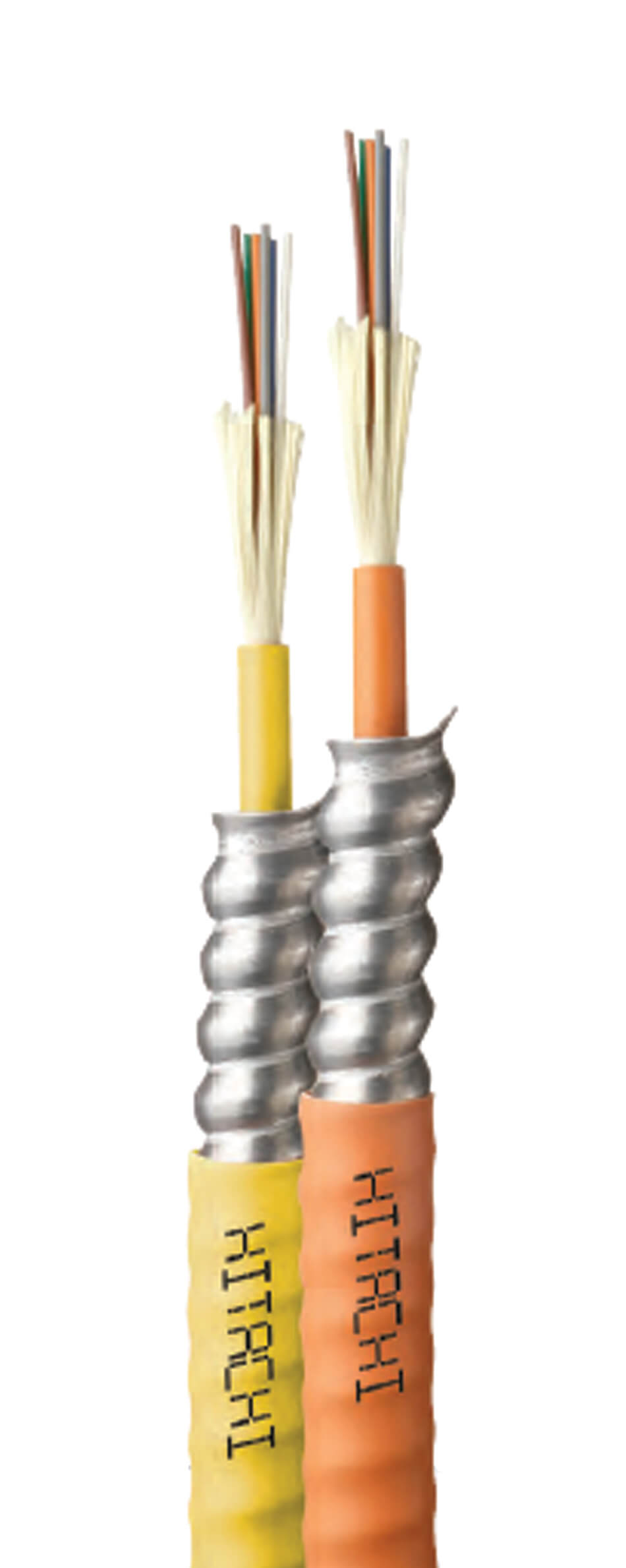 Plenum Armored Fiber Optic Cable – Proterial Cables Made in USA